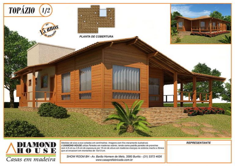 Modelos de Casas pré-fabricadas de madeira. Conheça aqui os projetos