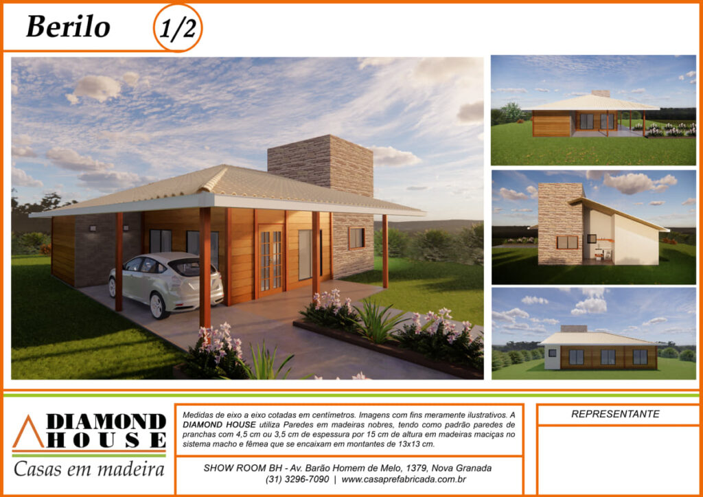 Modelos de Casas pré-fabricadas de madeira. Conheça aqui os projetos