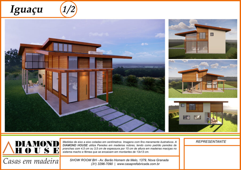 Modelos de Casas pré-fabricadas de madeira. Conheça aqui os projetos